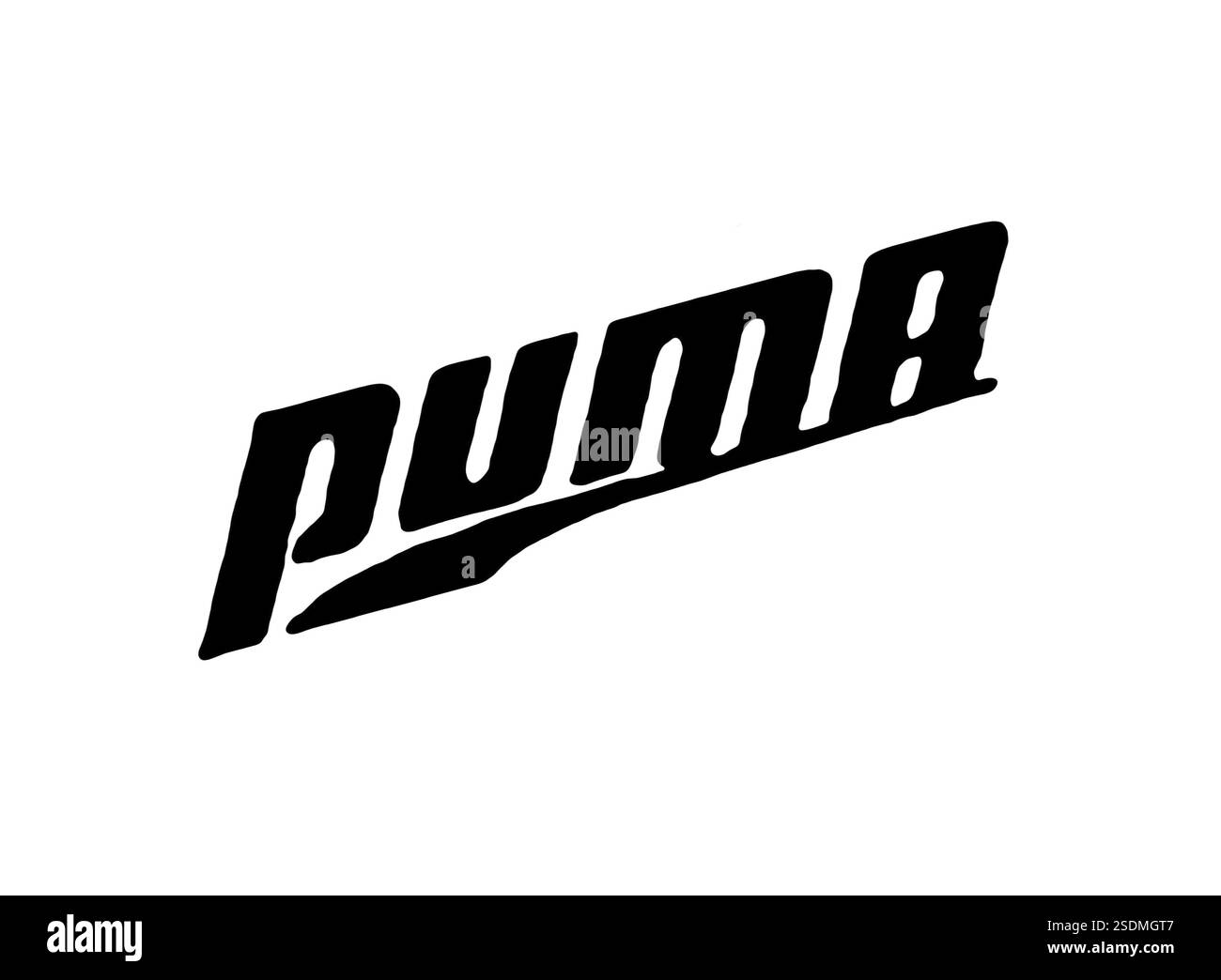 Rotated to left, PUMA Logo 1976, Fashion, Old Logo from 1976 Stock ...