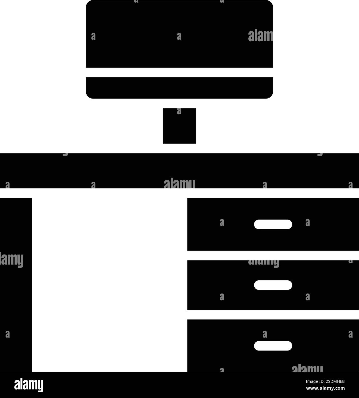 Minimal workspace Black and White Stock Photos & Images - Alamy