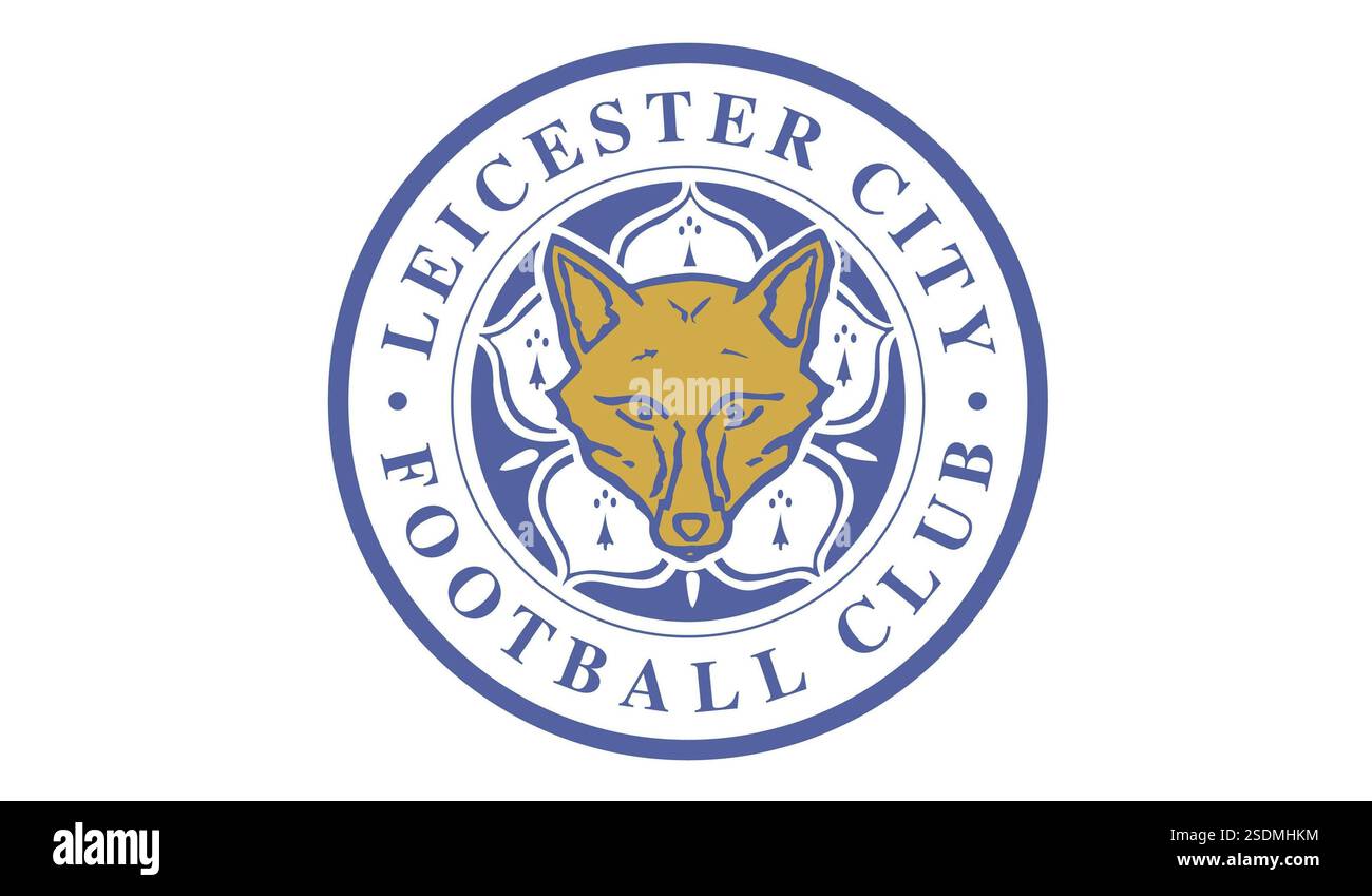 Leicester City 1992, Soccer, Old Logo from 1992 Stock Photo - Alamy