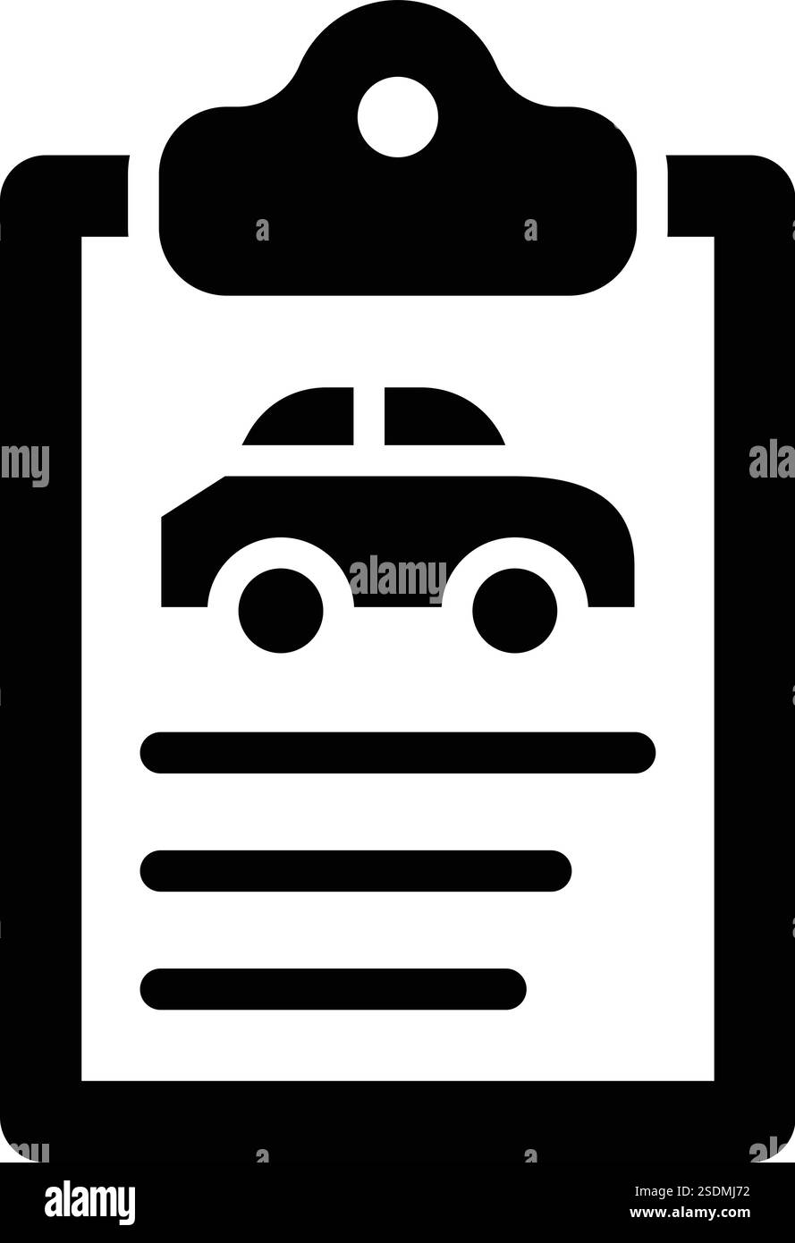 Car document Vector Icon Design Illustration Stock Vector Image & Art ...
