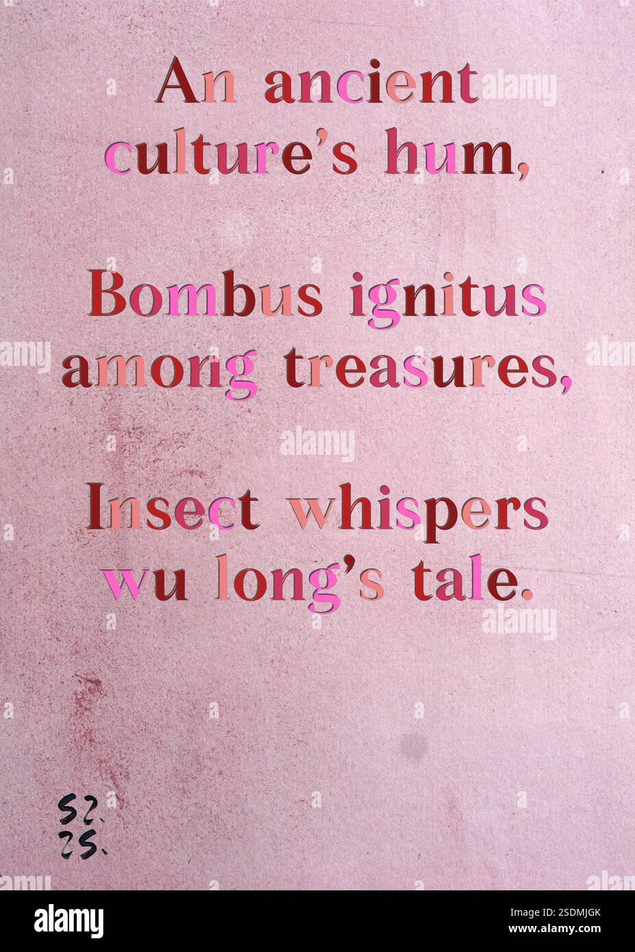 An ancient culture's hum, Bombus ignitus among treasures, Insect ...