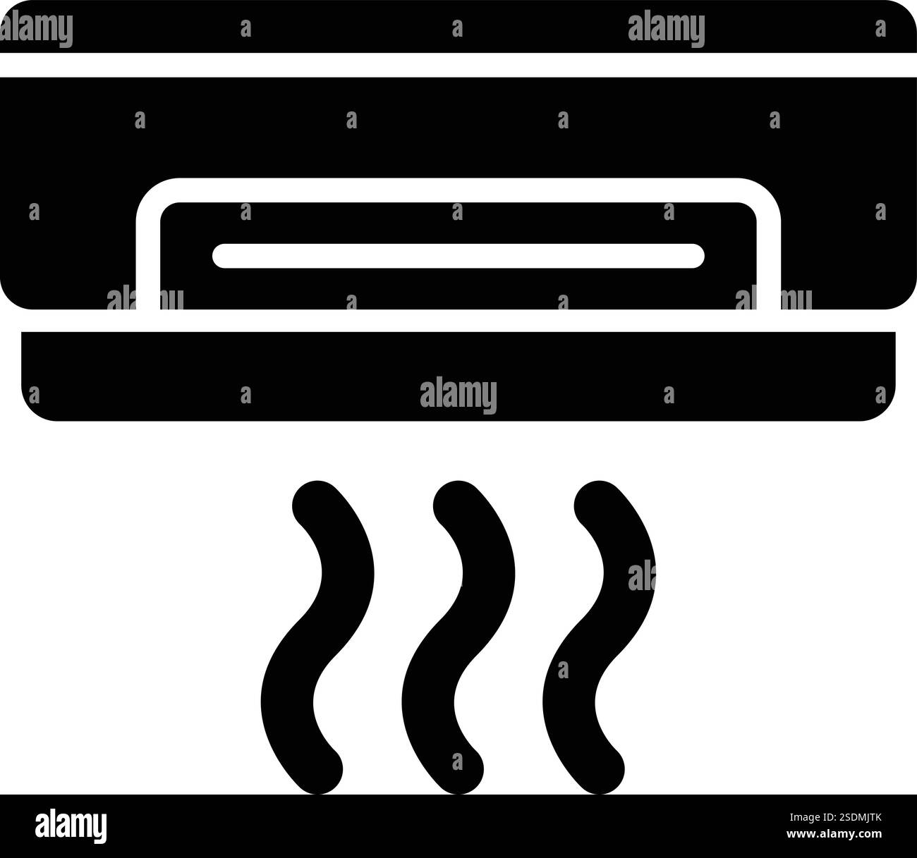 Air Conditioner Vector Icon Design Illustration Stock Vector Image ...