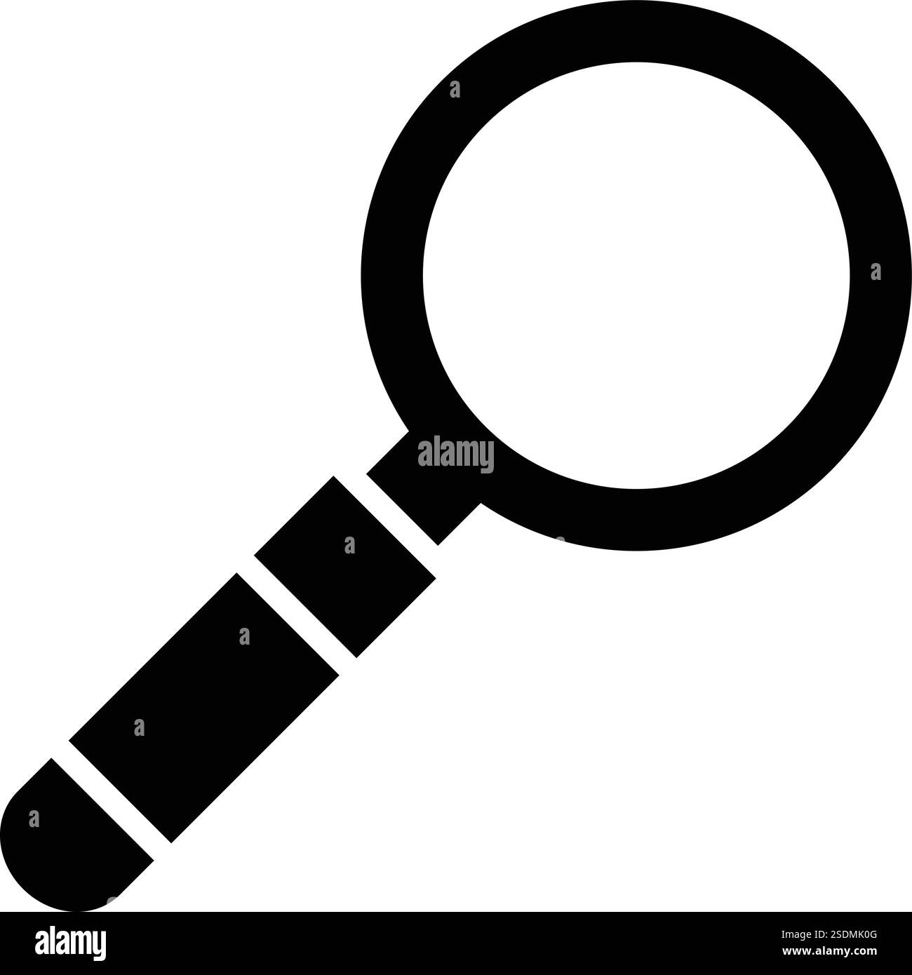 Magnifying Glass Vector Icon Design Illustration Stock Vector Image ...