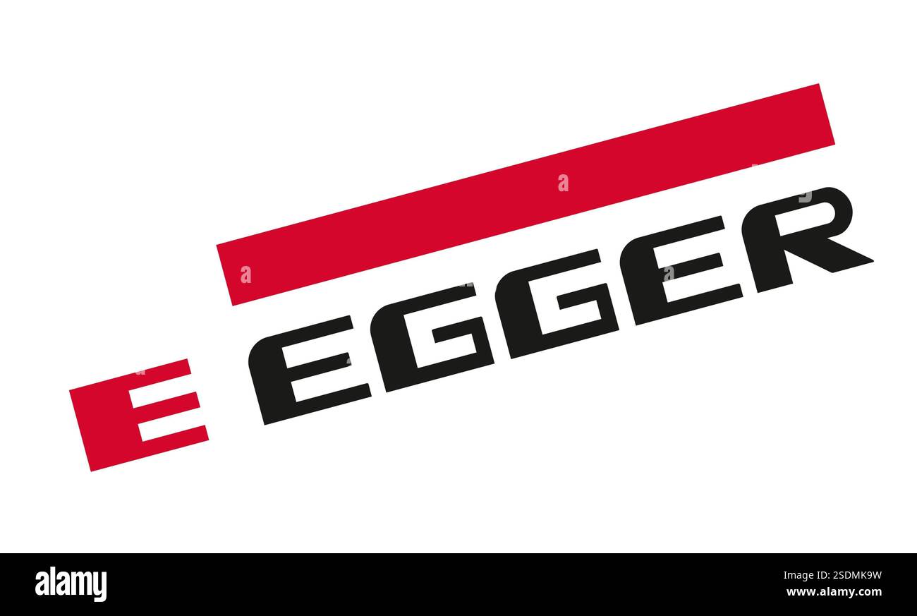 Nach links gedreht, egger lopo, Andere Unternehmen, Logo Stock Photo - Alamy