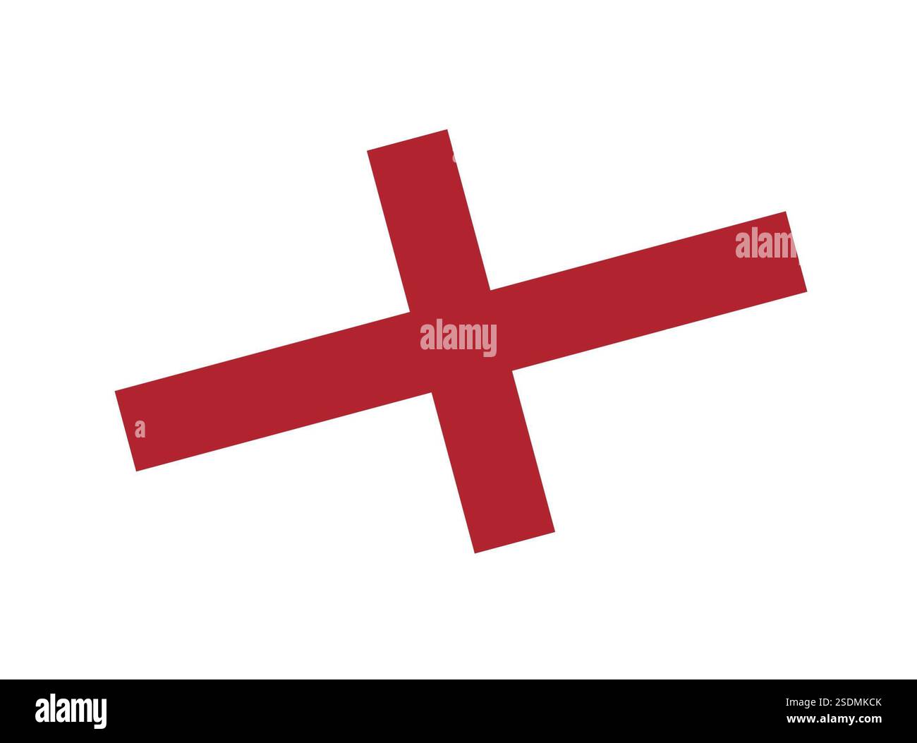 Rotated to left, Cross of St. George, Logo Stock Photo - Alamy
