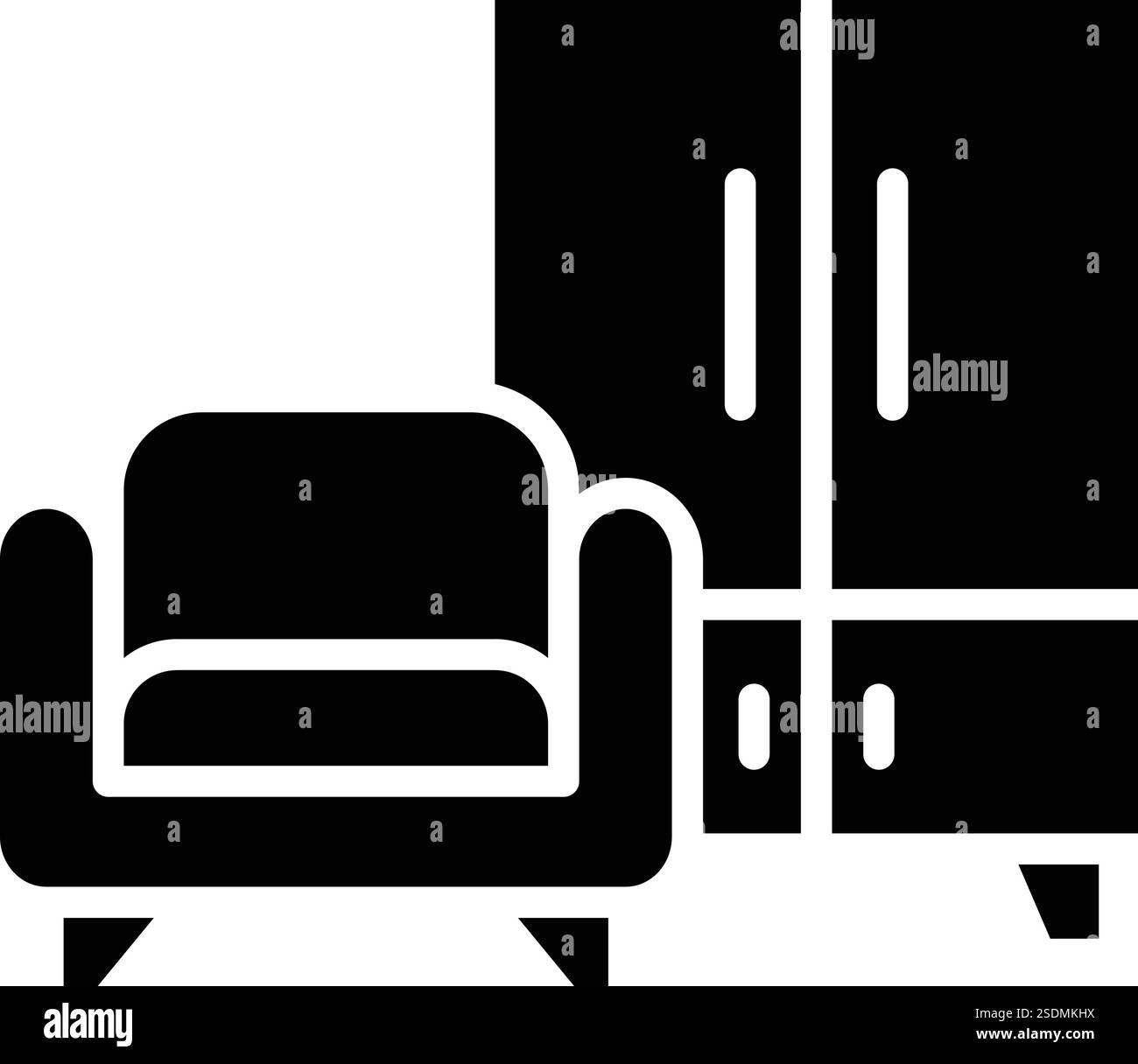 Ui furniture icon Stock Vector Images - Alamy