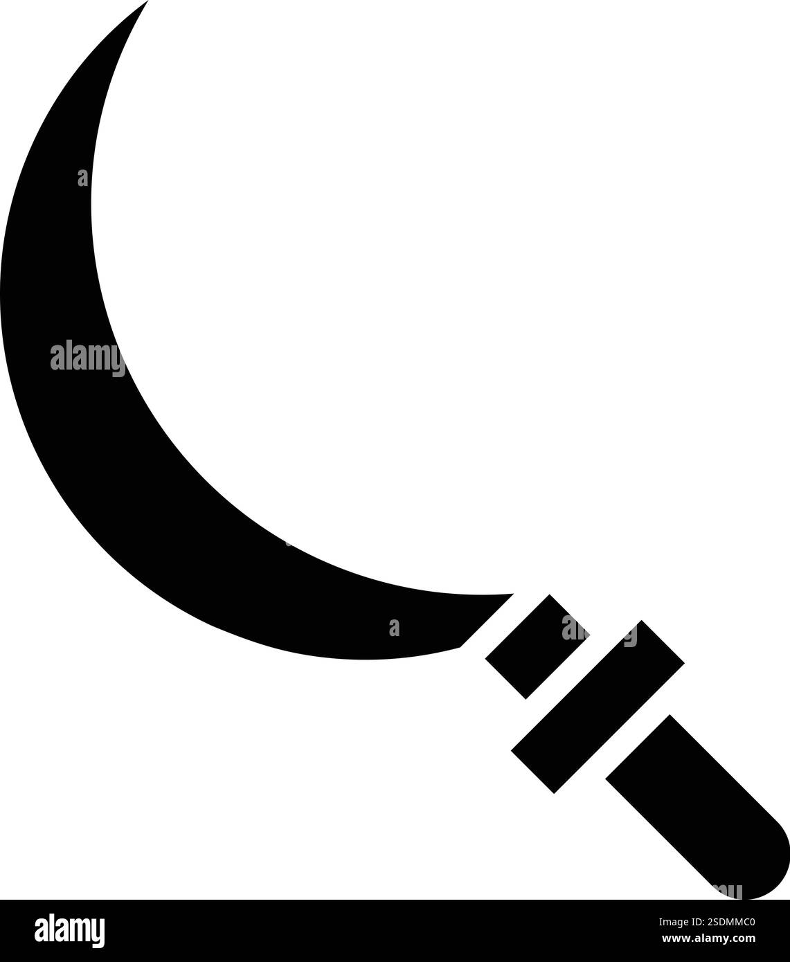 Sickle Vector Icon Design Illustration Stock Vector Image & Art - Alamy