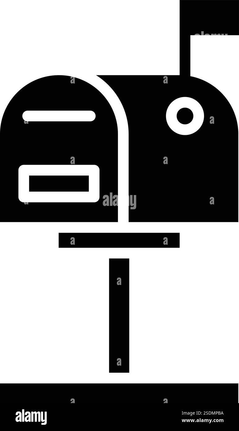 House letterbox Black and White Stock Photos & Images - Alamy