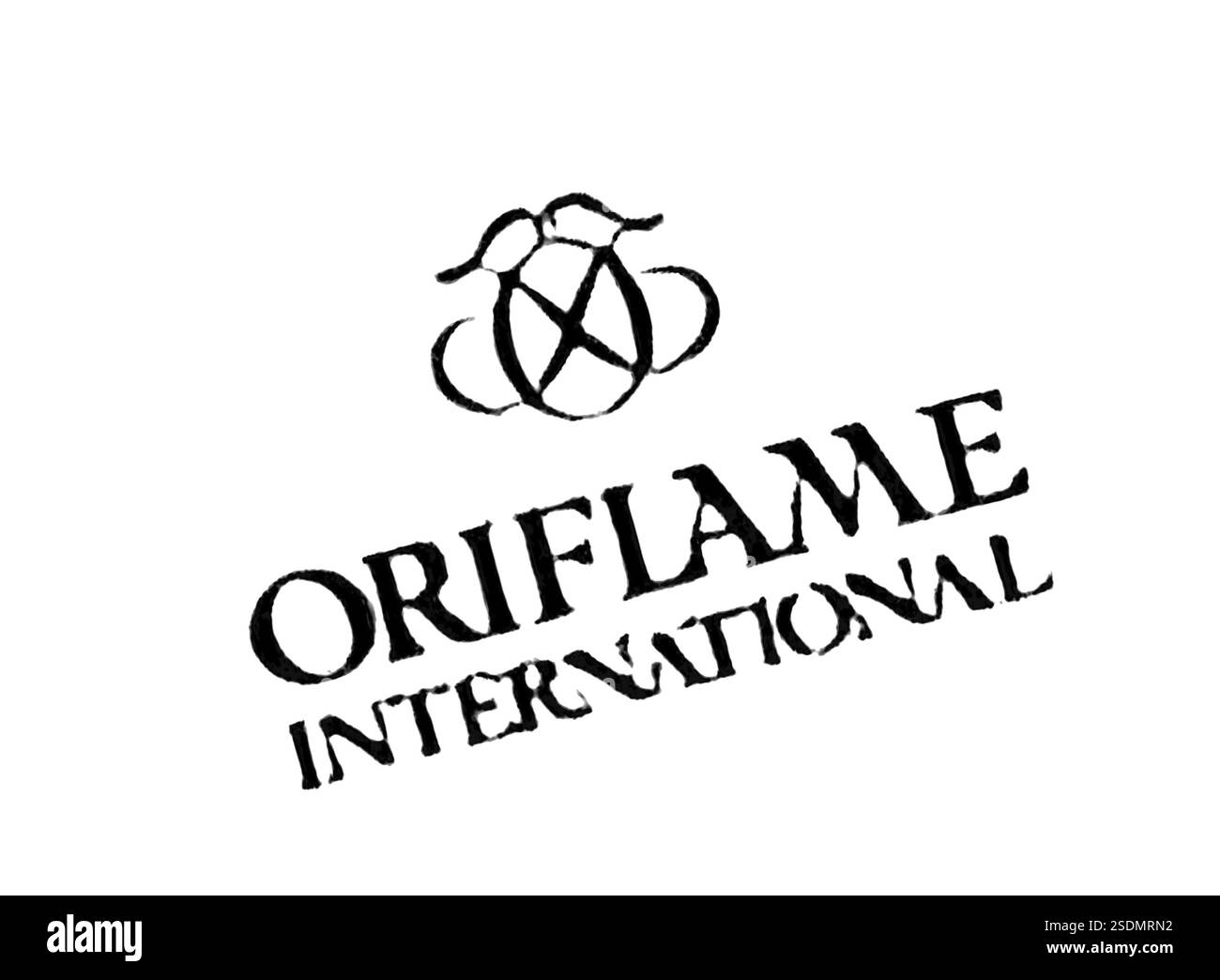 Rotated to left, Oriflame Logo 1967, Cosmetics, Old Logo from 1967 ...