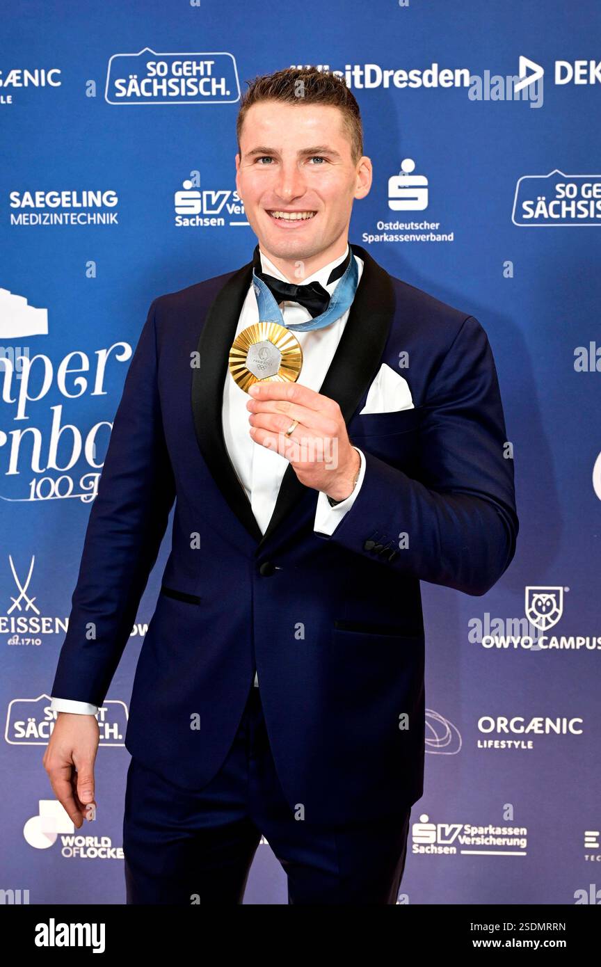 Tom Liebscher-Lucz beim 17. SemperOpernball 2025 in der Semper Oper ...