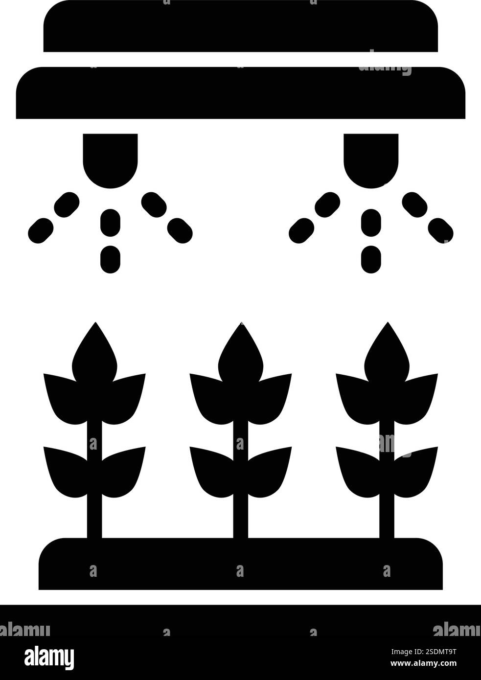 Irrigation line icon Stock Vector Images - Alamy