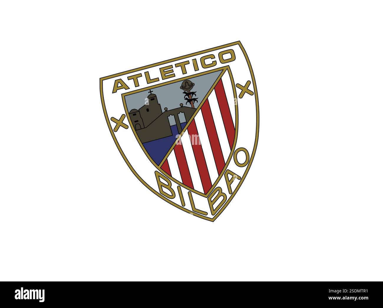 Rotated to left, Athletic Bilbao Logo 1941, Soccer, Old Logo from 1941 ...