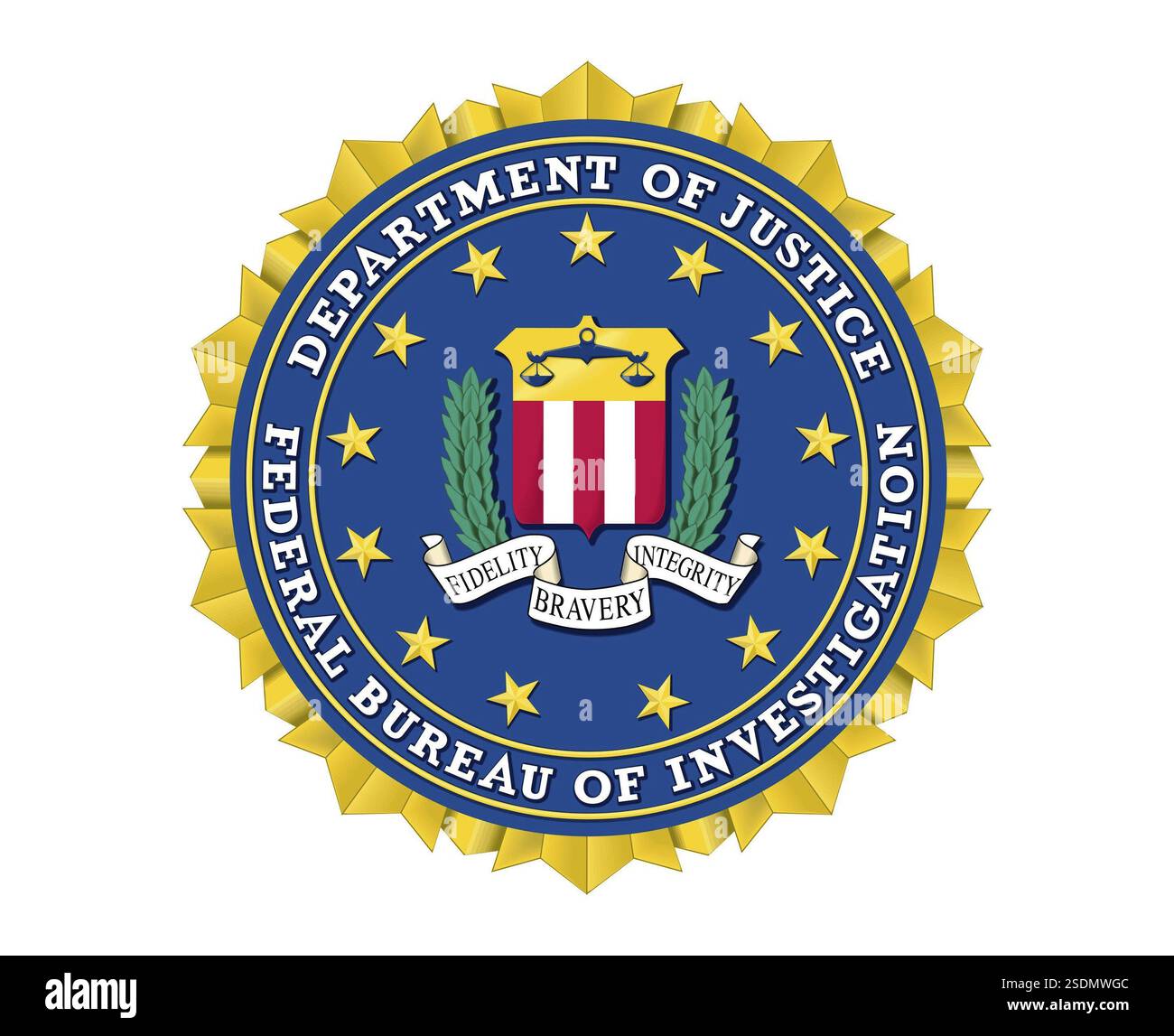 Federal Bureau of Investigation Logo, Organization, Logo Stock Photo ...
