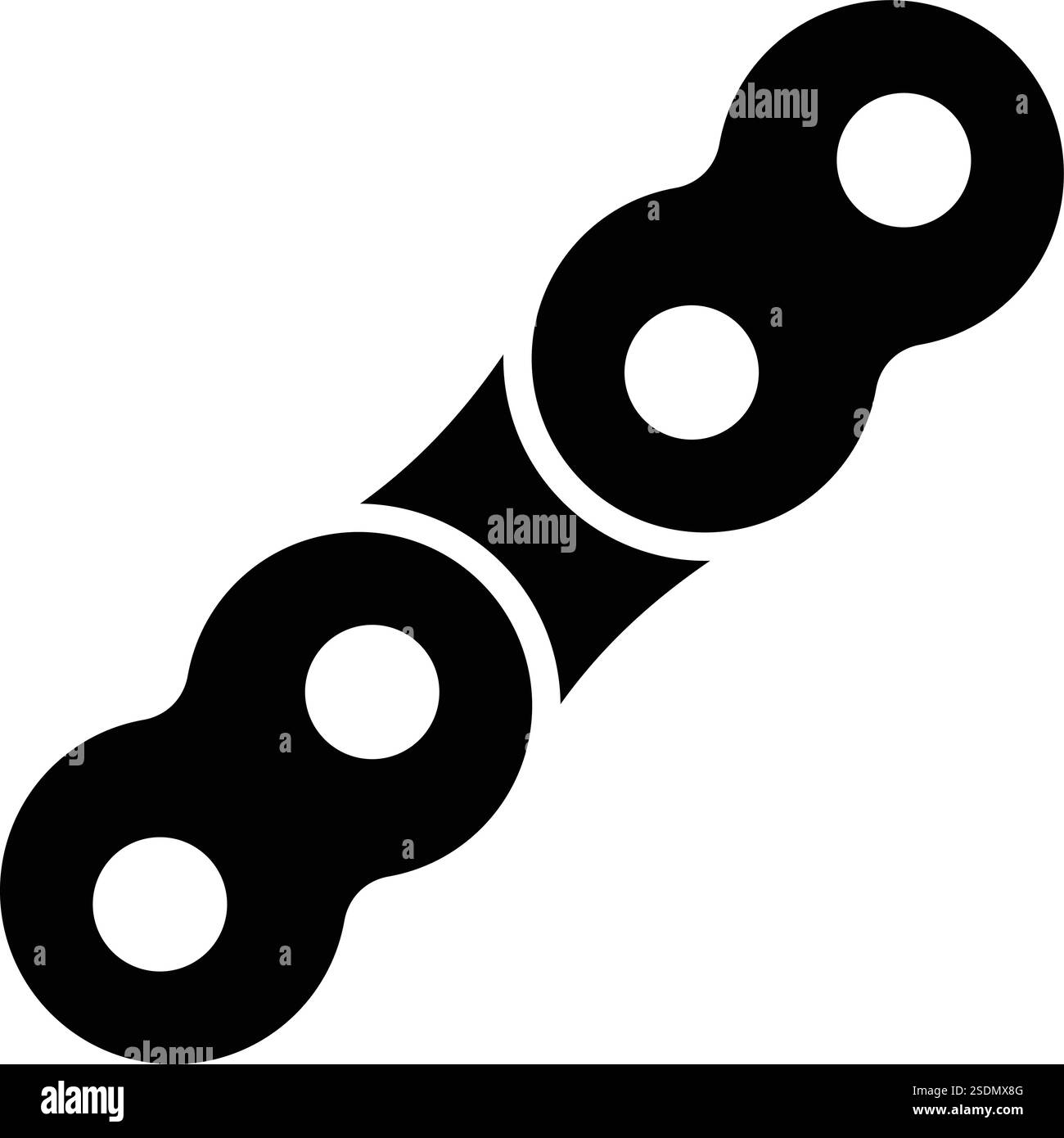 Chain Vector Icon Design Illustration Stock Vector Image & Art - Alamy