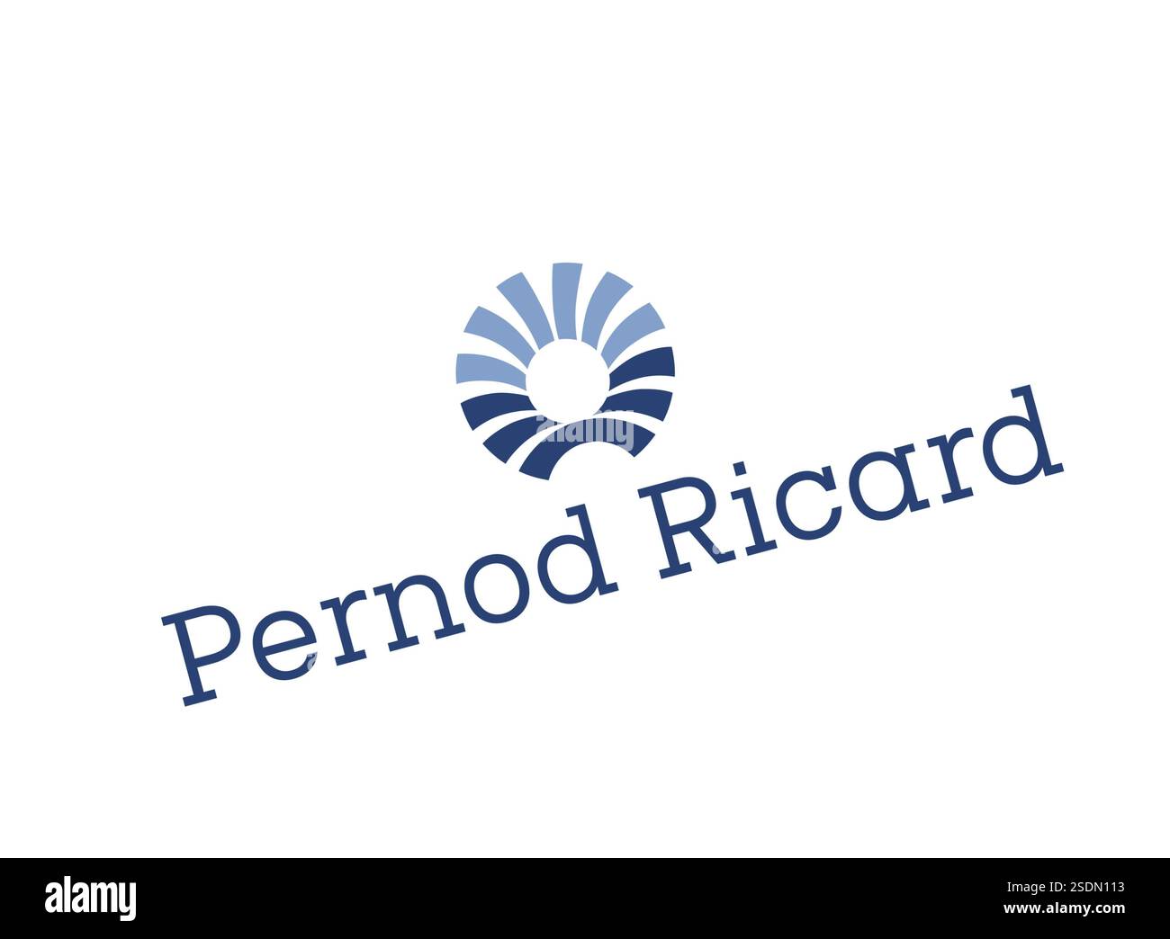 Turned to the left, Pernod Ricard logo, drink, logo Stock Photo - Alamy