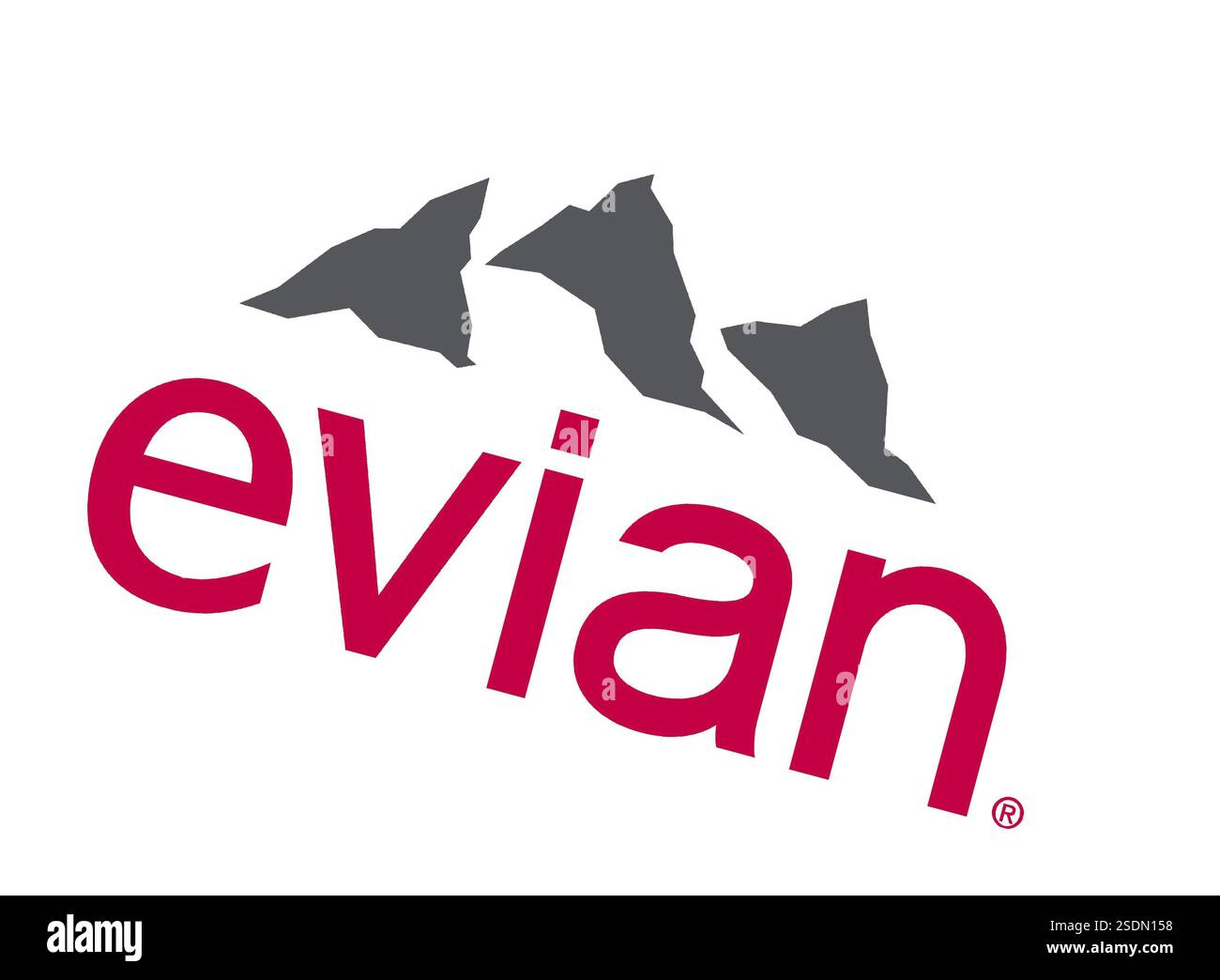 Evian logo hi-res stock photography and images - Alamy