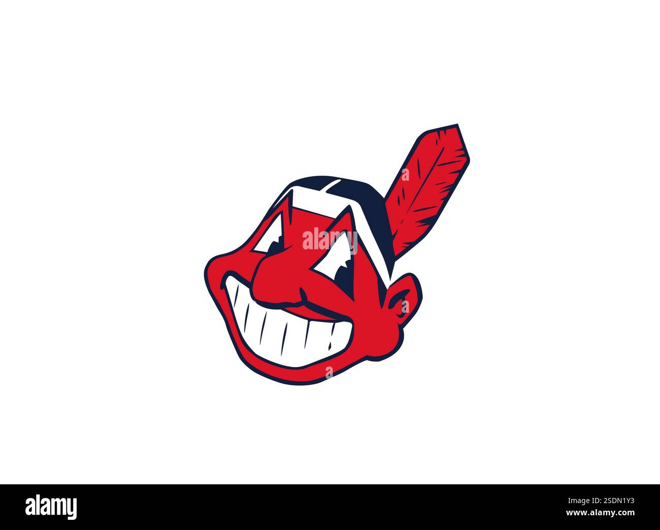 Rotated to right, Cleveland Indians Logo 1979, Baseball, Old Logo from ...