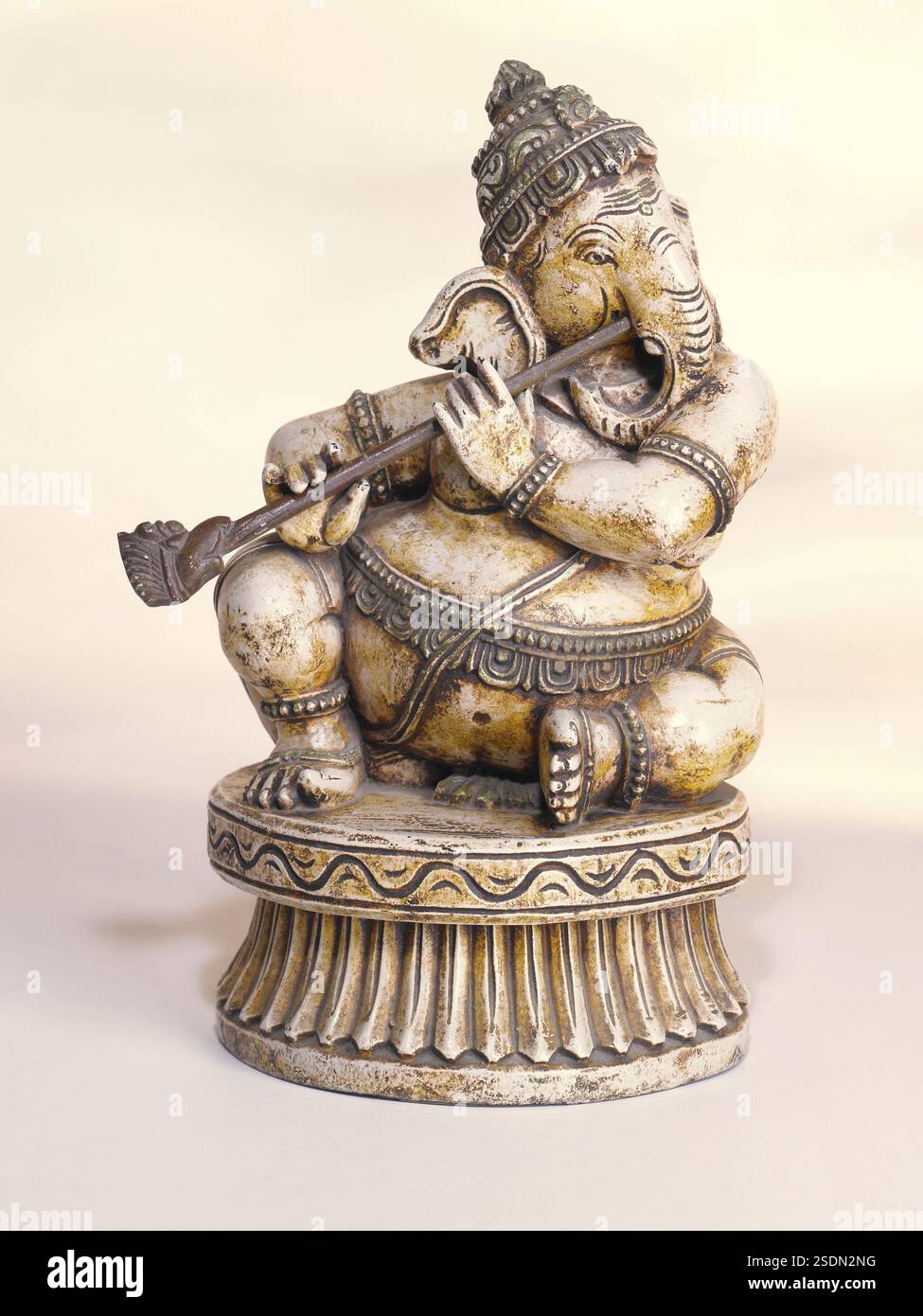 God Ganesh wooden Idol Stock Photo - Alamy