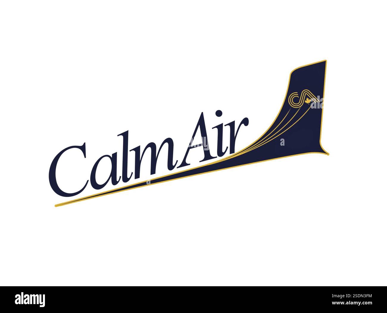Rotated to left, Calm Air Logo, Airline, Logo Stock Photo - Alamy