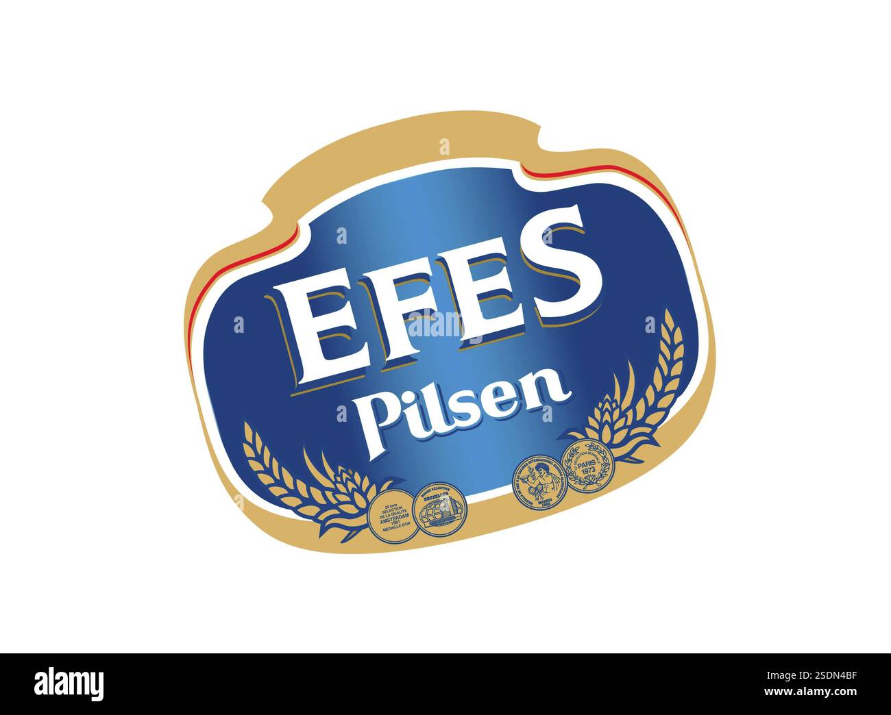 Rotated to left, Efes logo, Drink, Logo Stock Photo - Alamy