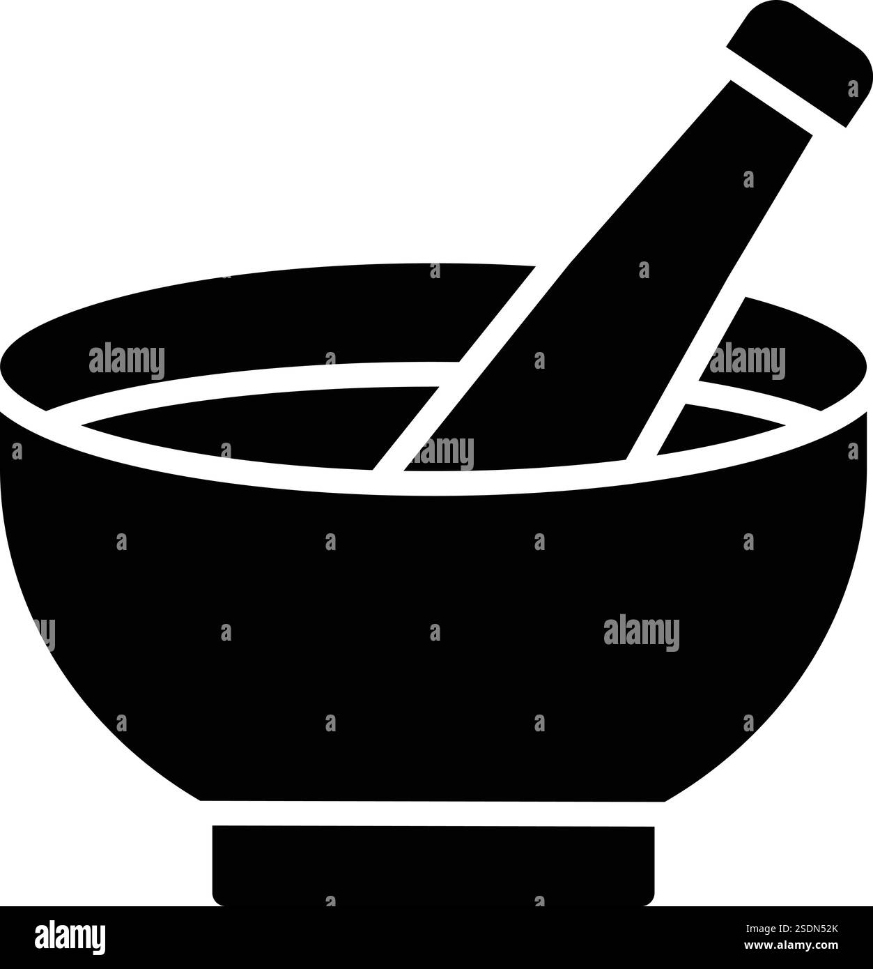 Mortar vector icon design hi-res stock photography and images - Alamy