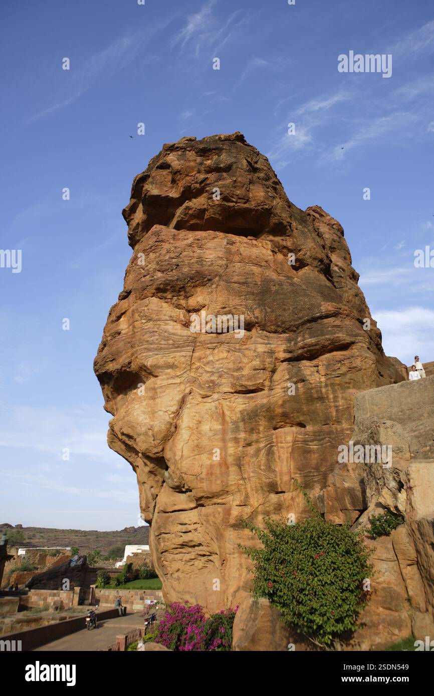 Badami, Chalukya, Cave 1 dedicated To Shiva, UNESCO World Heritage Site ...