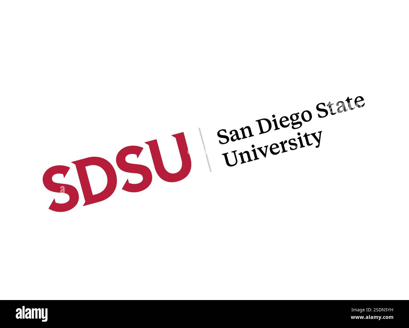 Nach links gedreht, San Diego State University Symbol, Bildung, Logo ...