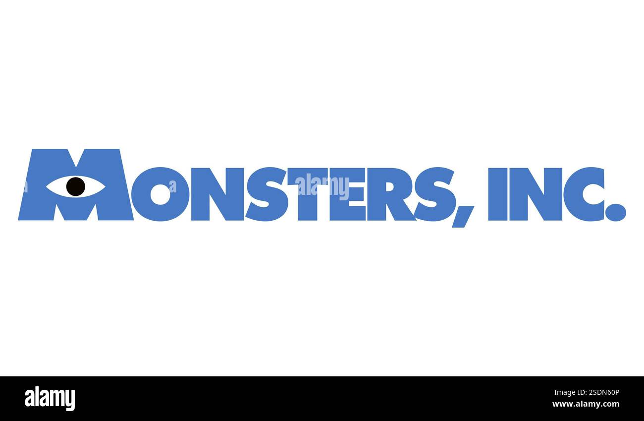 Monsters Inc Logo Monsters University Logo Embroidered Iron On/Sew On