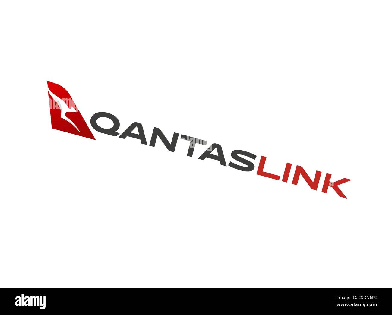 Rotated to right, QantasLink Logo, Airline, Logo Stock Photo - Alamy