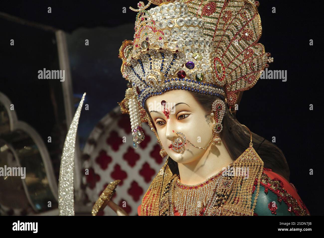 Navaratri dandiya garba Festival, Procession of Ma Ambadevi, Bhavani ...