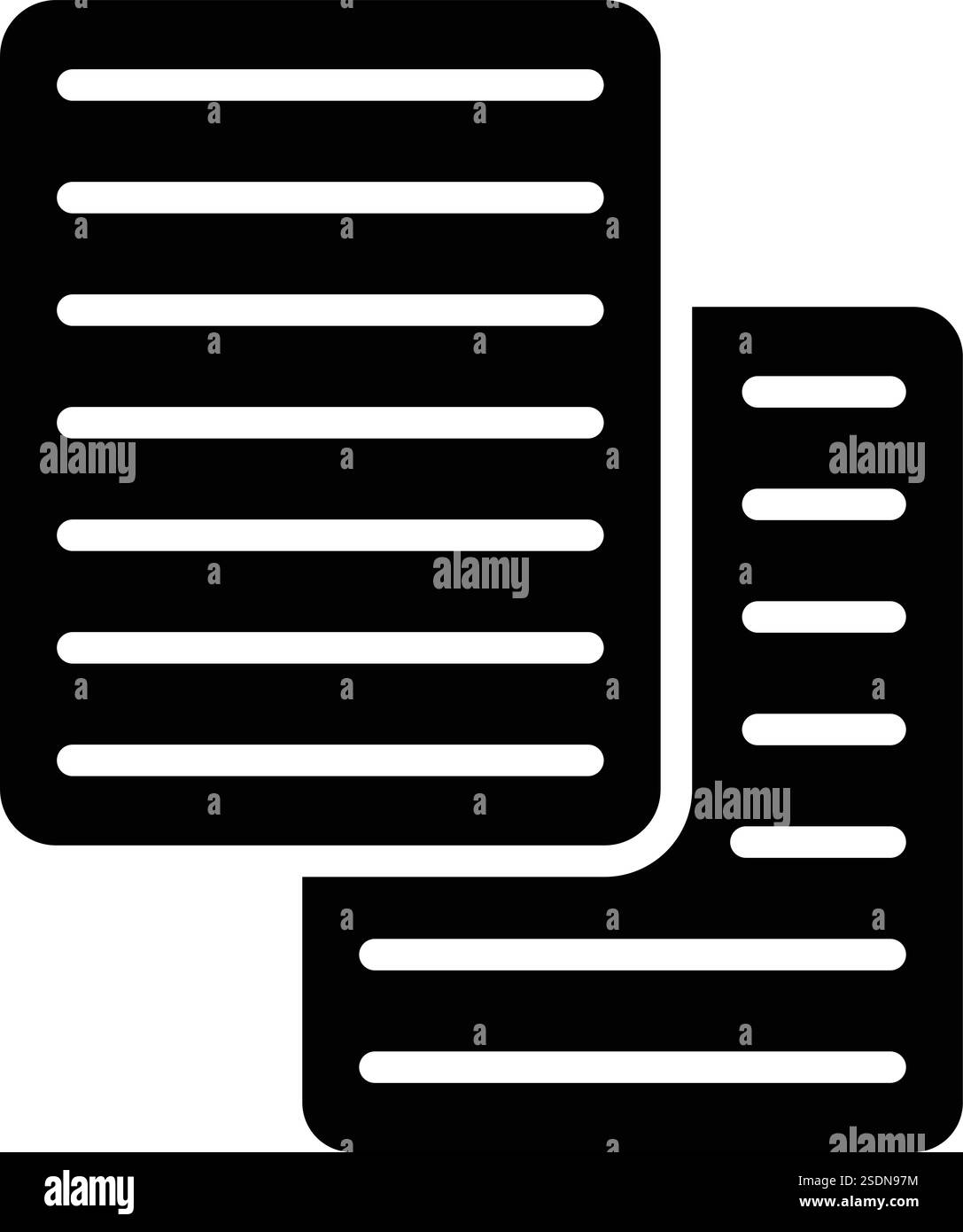 12 sheets Stock Vector Images - Alamy