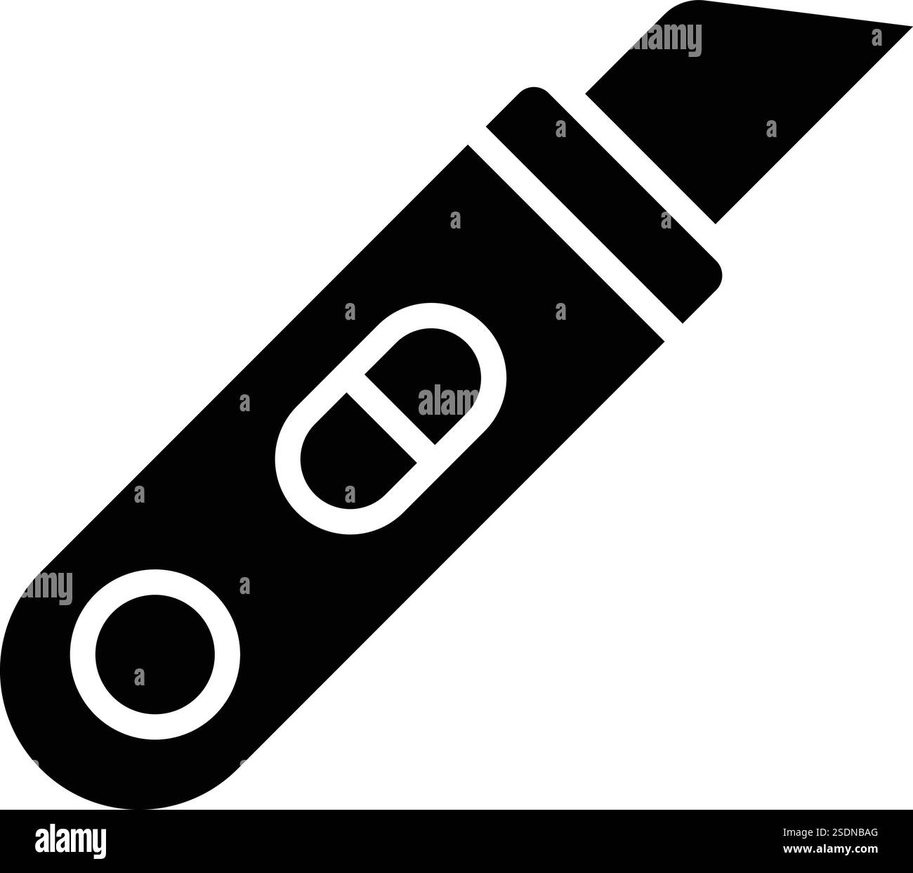 Cutter icon vector vectors Stock Vector Images - Alamy