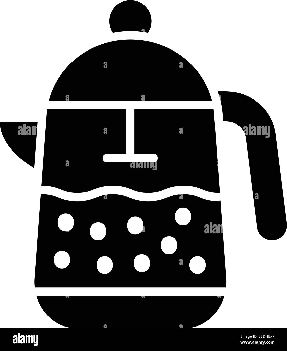 French Press Vector Icon Design Illustration Stock Vector Image & Art ...