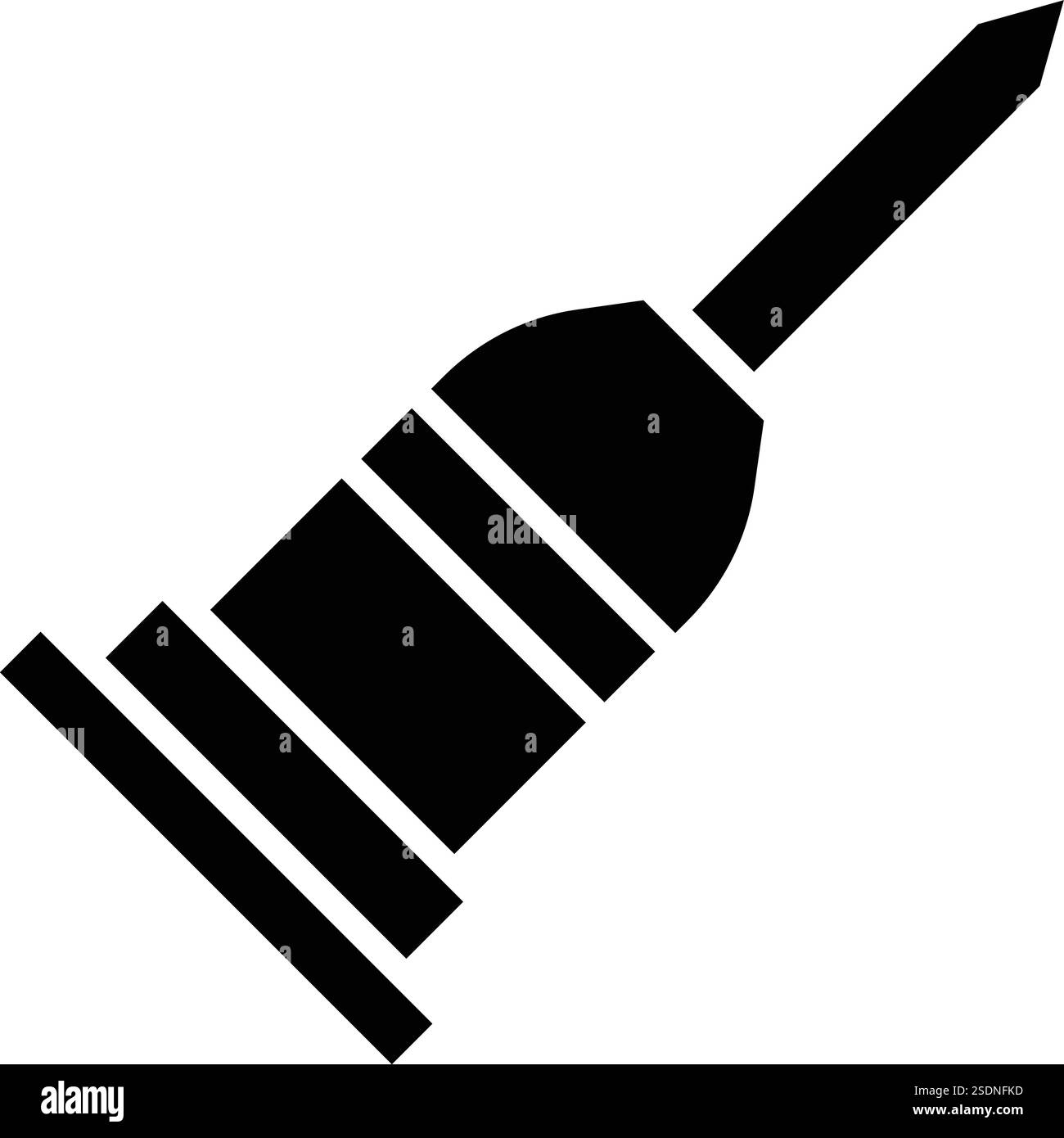 Chisel Vector Icon Design Illustration Stock Vector Image & Art - Alamy