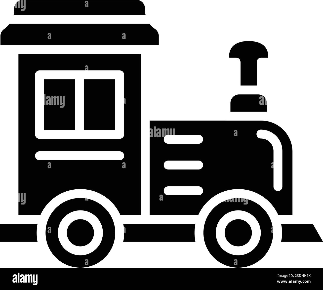 Train toy Vector Icon Design Illustration Stock Vector Image & Art - Alamy
