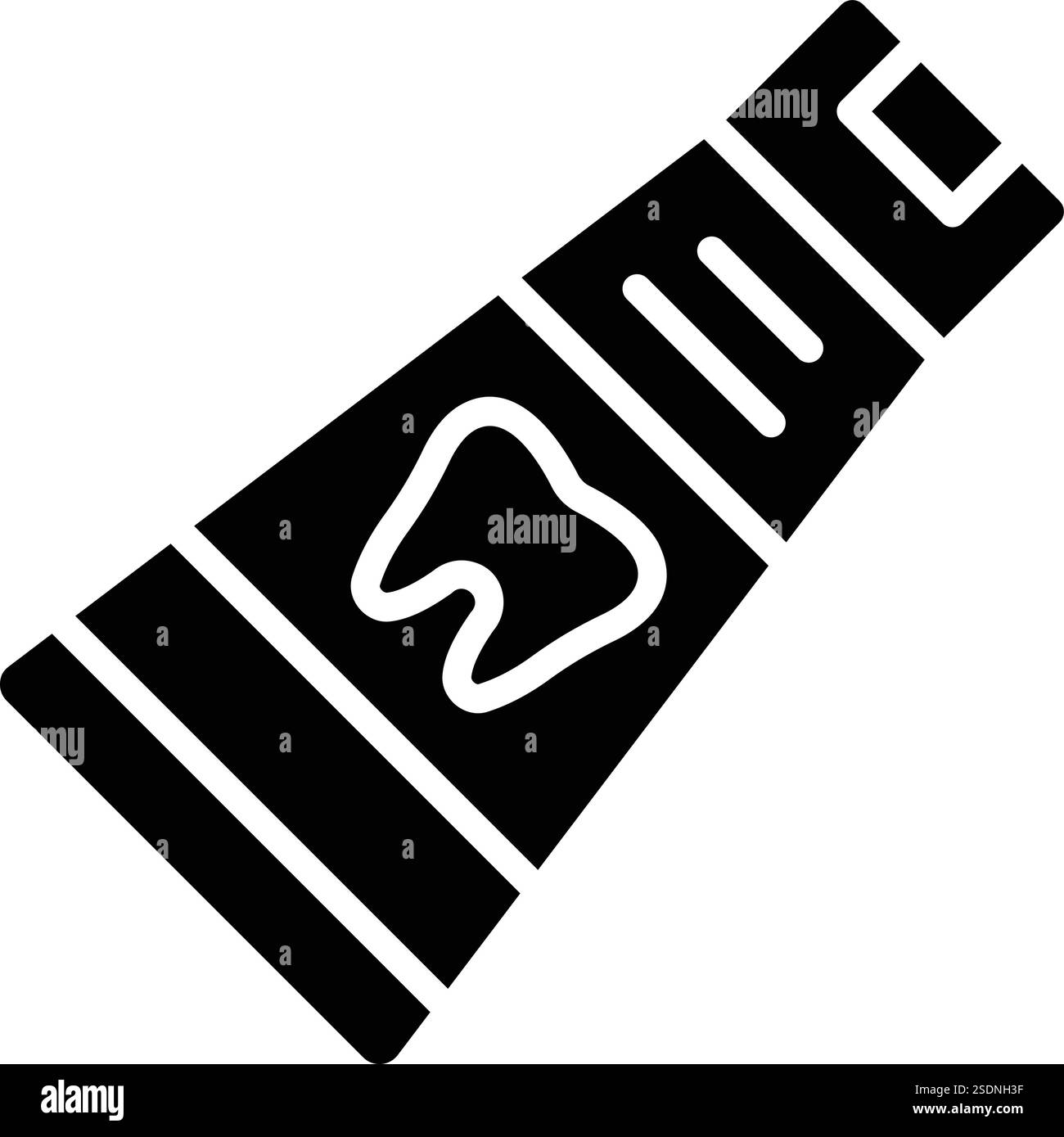 Toothpaste icons set outline hi-res stock photography and images - Alamy