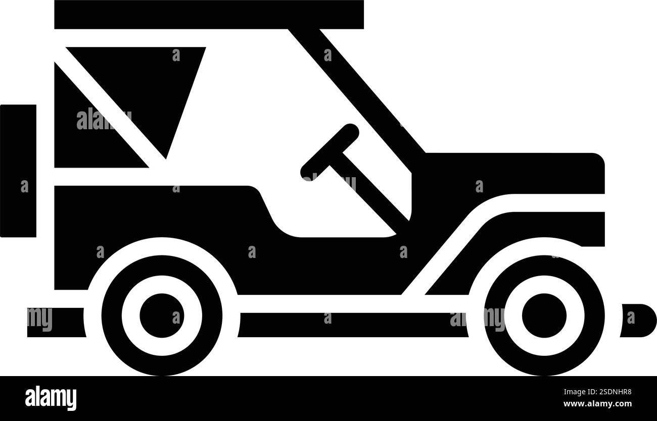 Jeep Vector Icon Design Illustration Stock Vector Image & Art - Alamy