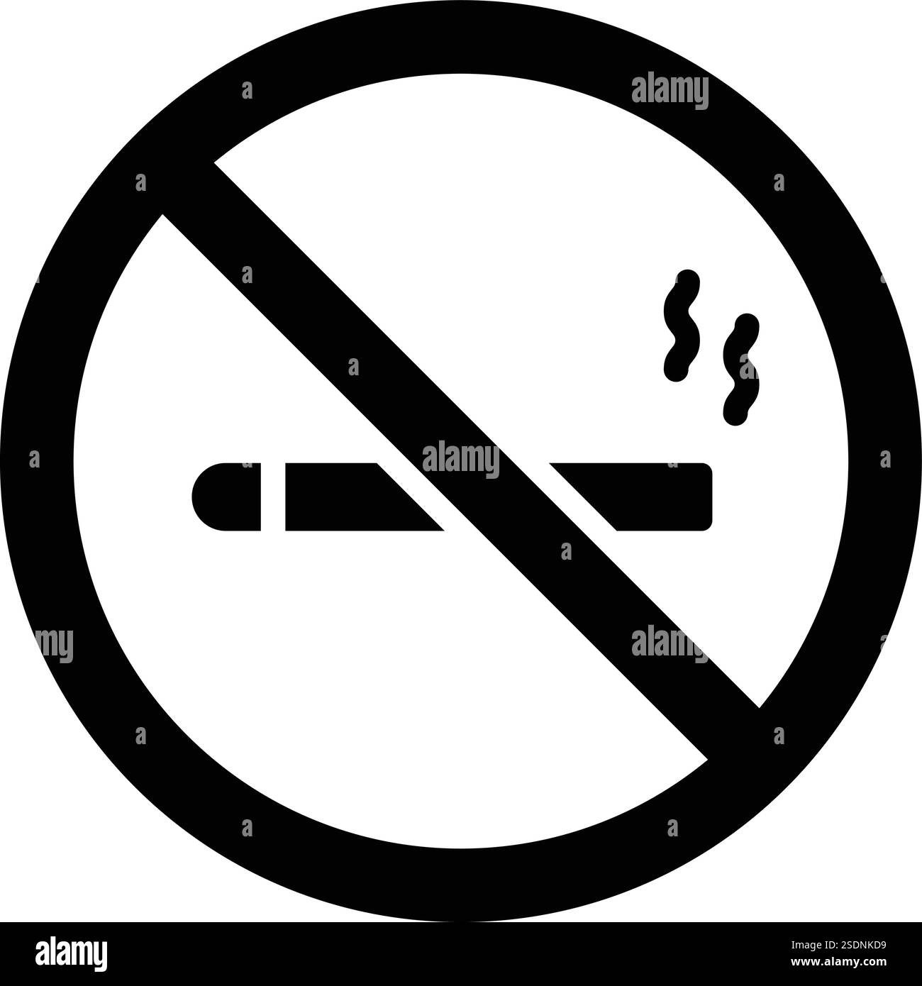 No Smoking Vector Icon Design Illustration Stock Vector Image & Art - Alamy