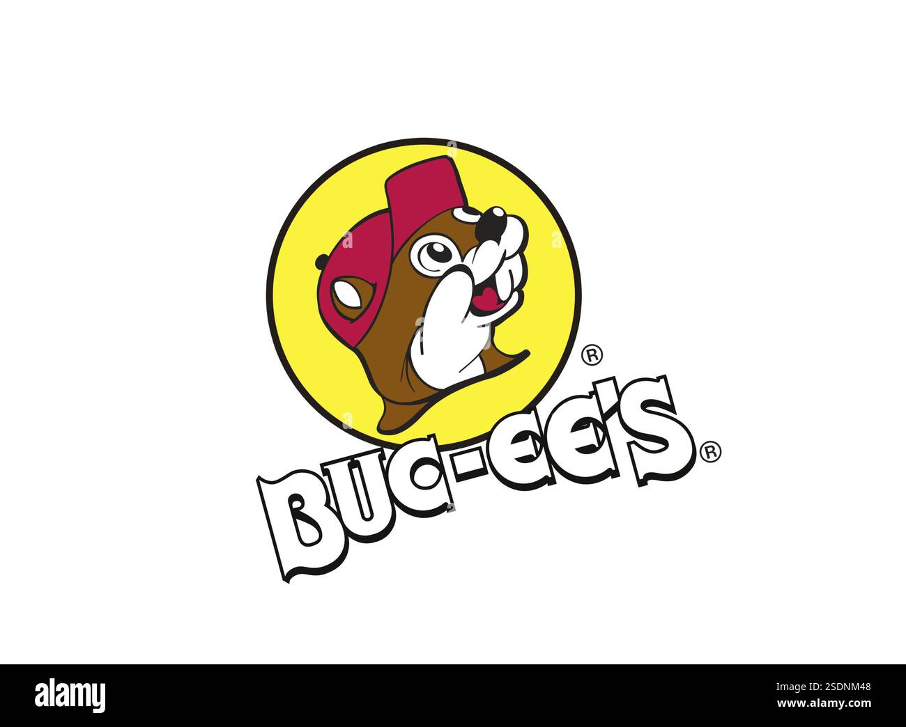Rotated to left, Buc ees Logo, Logo Stock Photo - Alamy