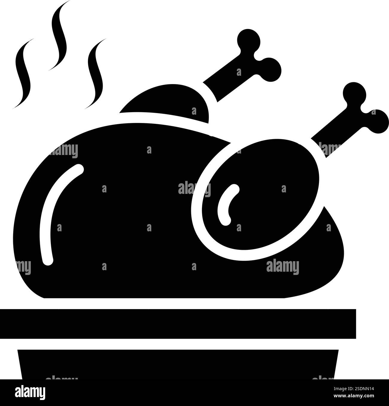 Chicken logo vector vectors Black and White Stock Photos & Images - Alamy