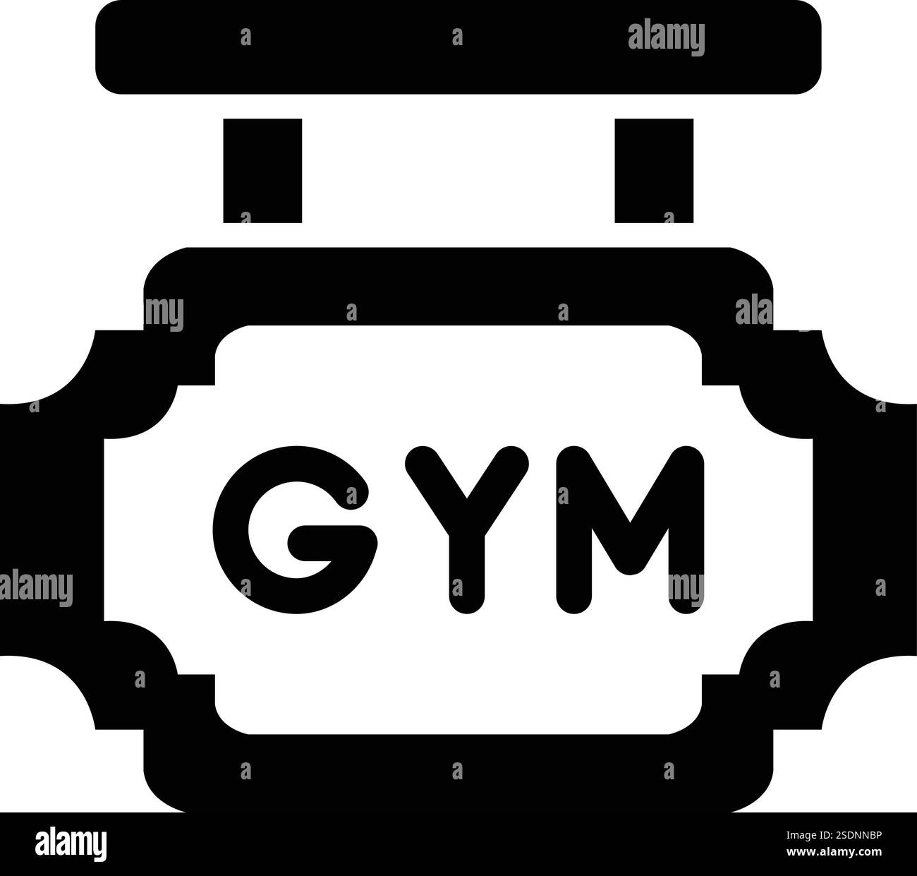 3d illustration set hanging Stock Vector Images - Alamy