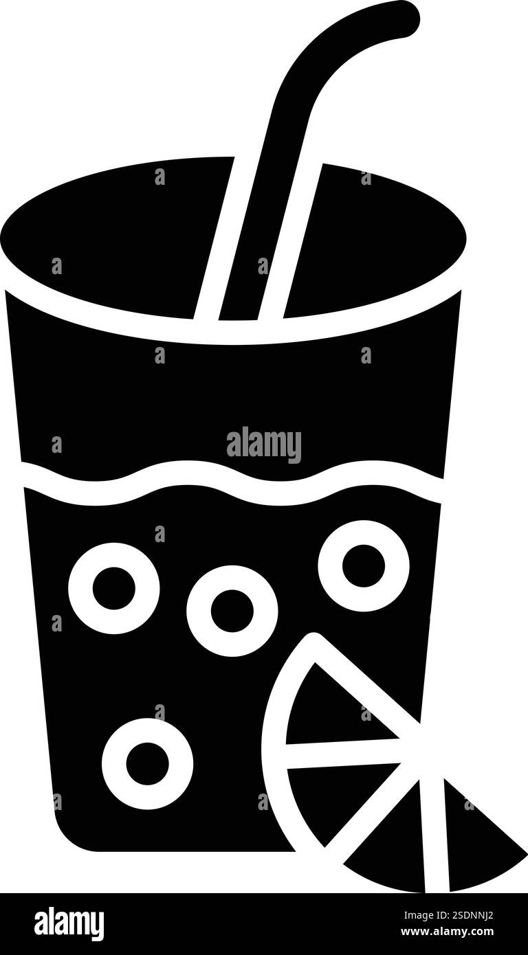 Lemonade icon outline vector Cut Out Stock Images & Pictures - Alamy