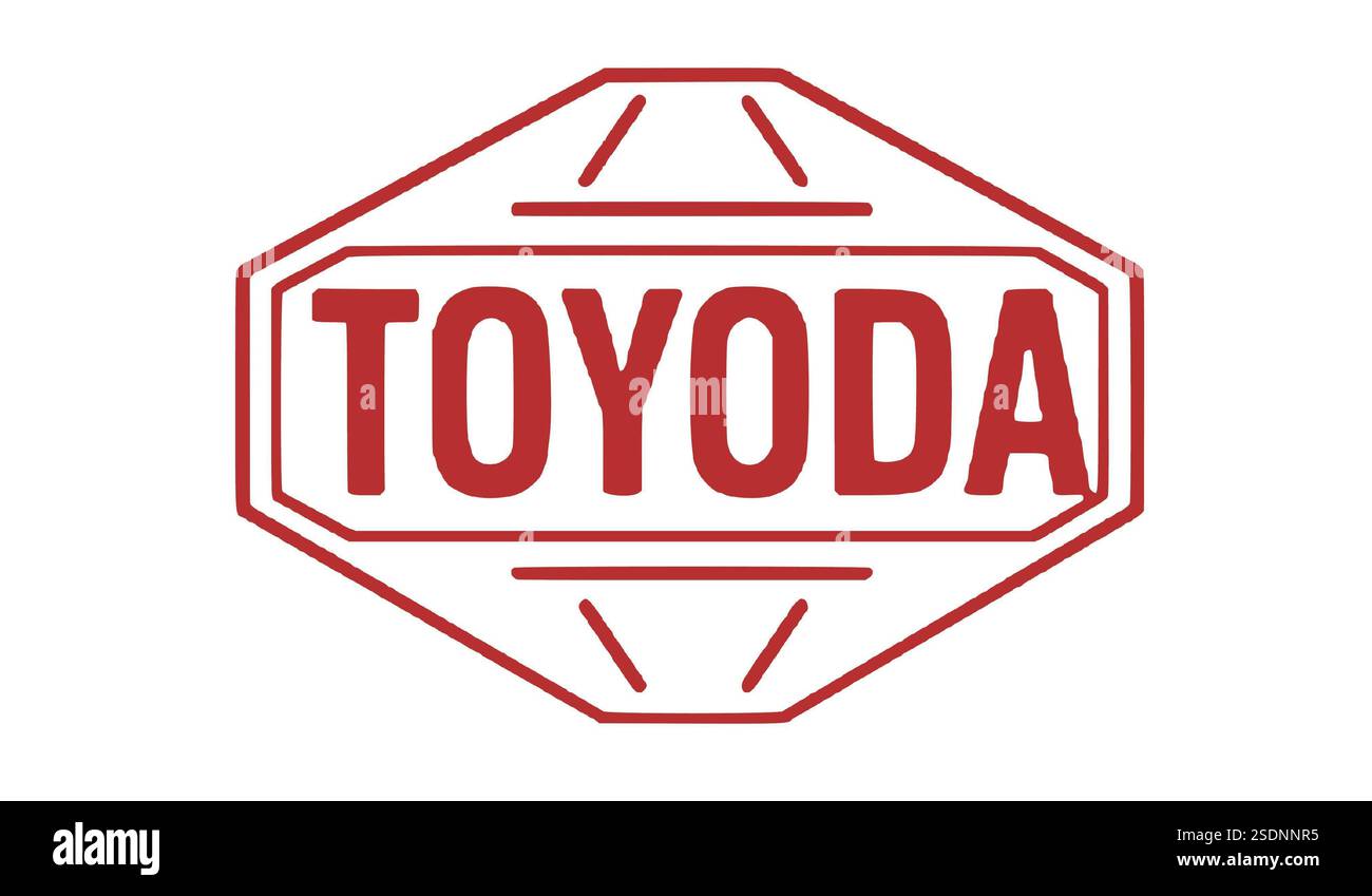 Toyota Logo 1935, Car, Historic Logo from 1935 Stock Photo - Alamy