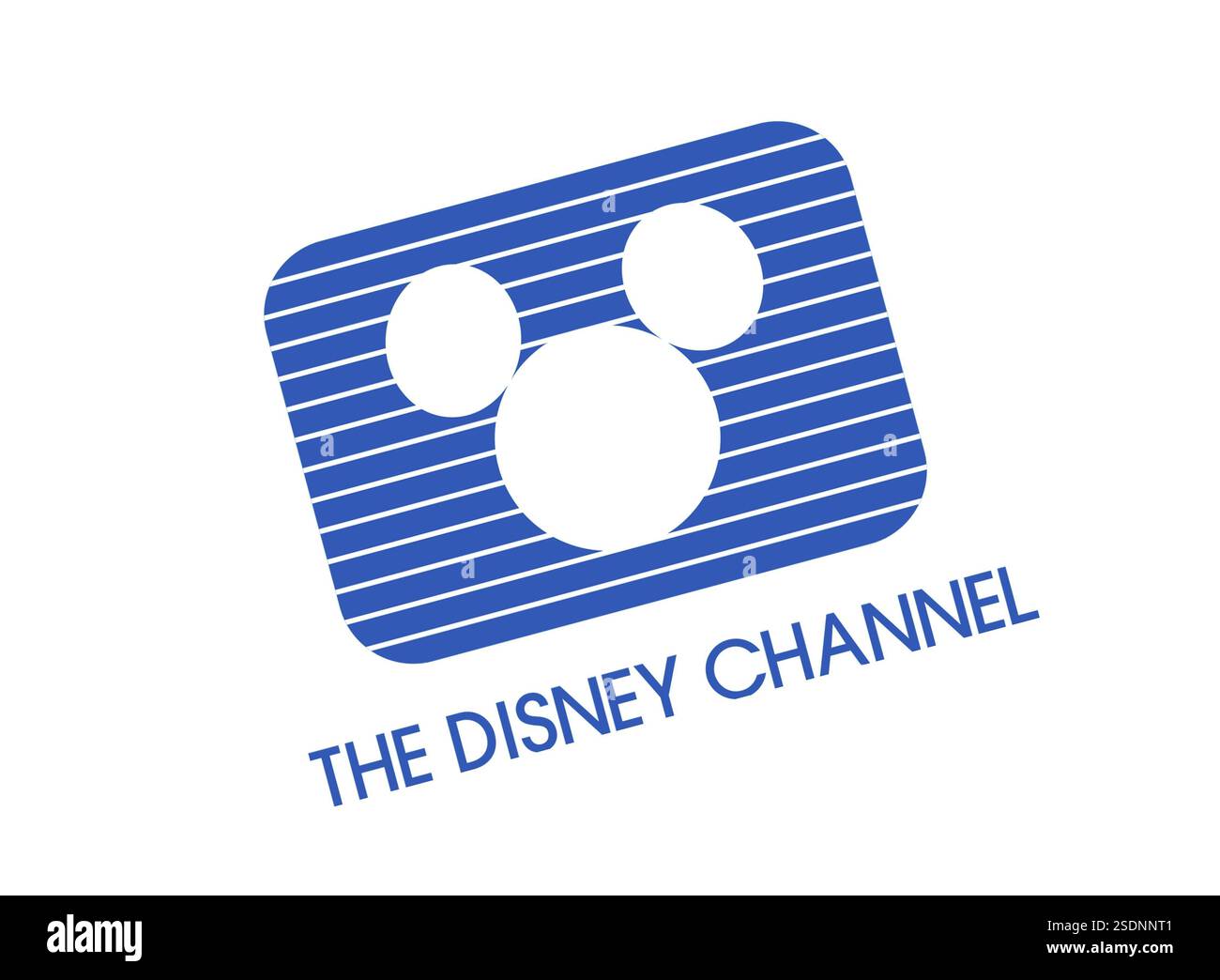 Rotated to left, Disney Channel Logo 1981, Media & TV, Old Logo from 1981 Stock Photo - Alamy