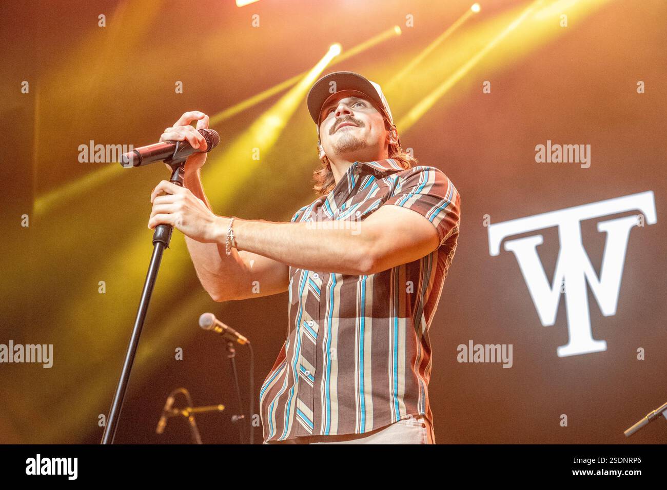 Tucker Wetmore performs during the EA Sports Madden Bowl party on ...