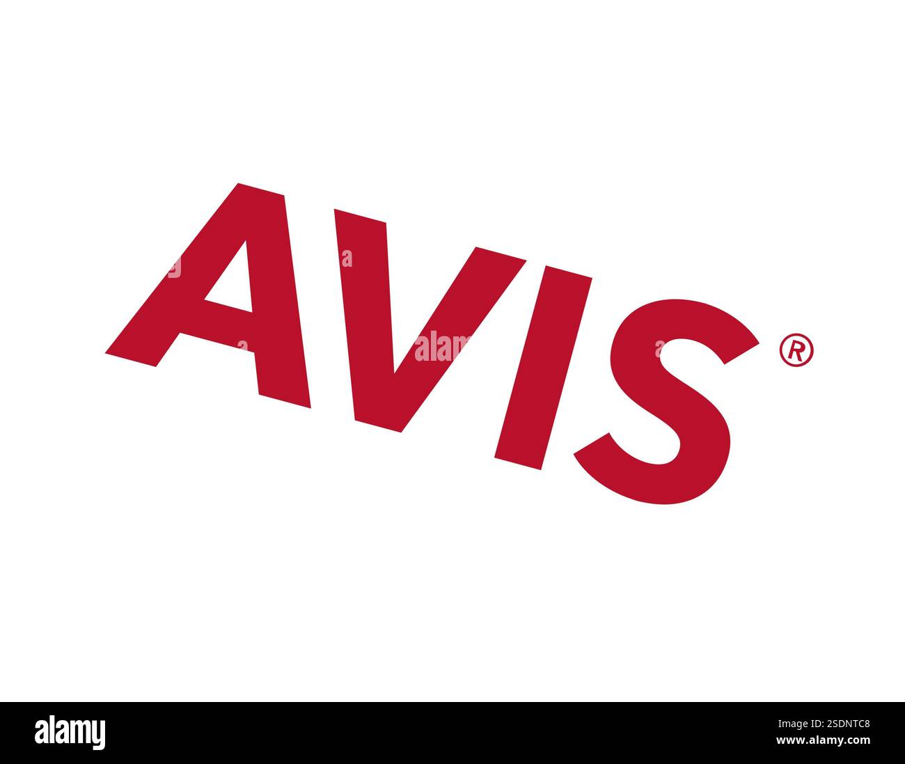 Rotated to right, Avis Logo, Logo Stock Photo - Alamy