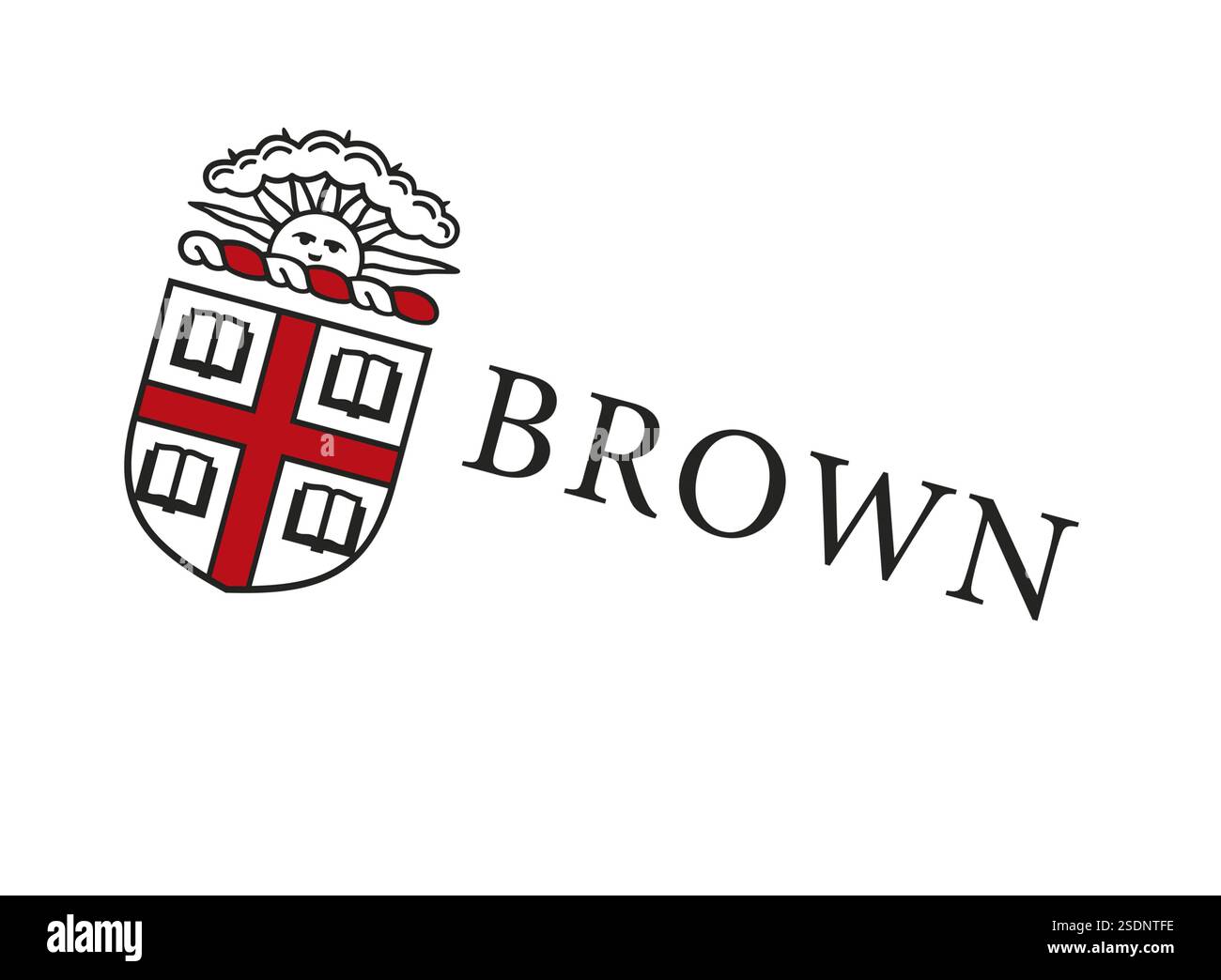 Brown university logo hi-res stock photography and images - Alamy