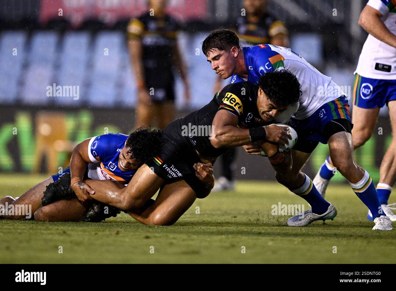 Sydney, Australia. 08th Feb, 2025. Asu Kepaoa of the Panthers is ...