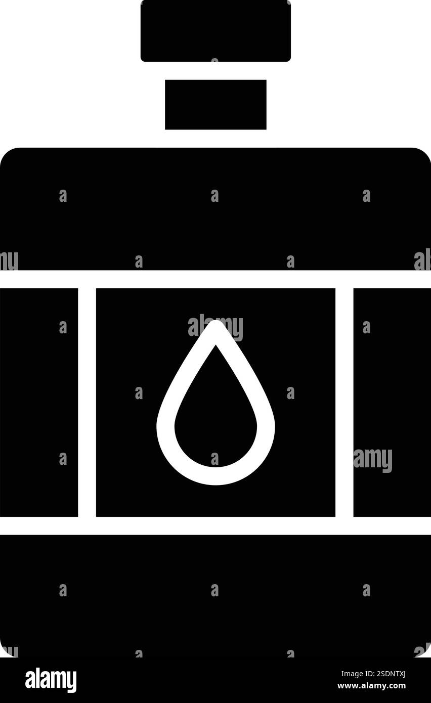 Illustration of flask Cut Out Stock Images & Pictures - Alamy