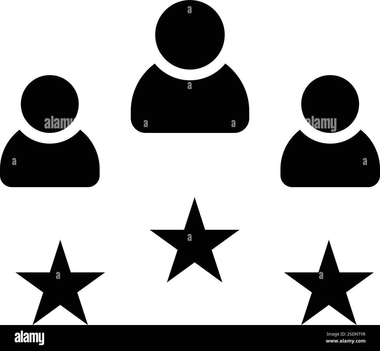 Experience line icon web Black and White Stock Photos & Images - Alamy